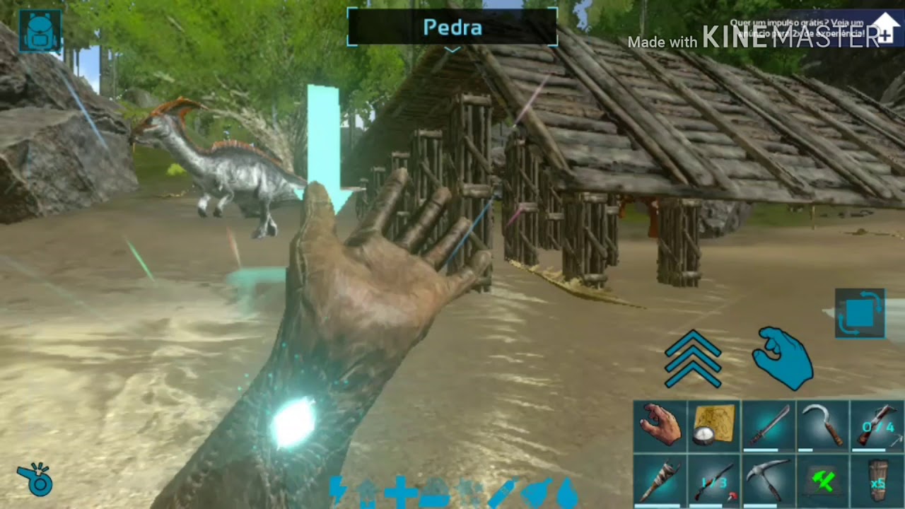 Ark móbile como construir em qualquer lugar fácil - YouTube