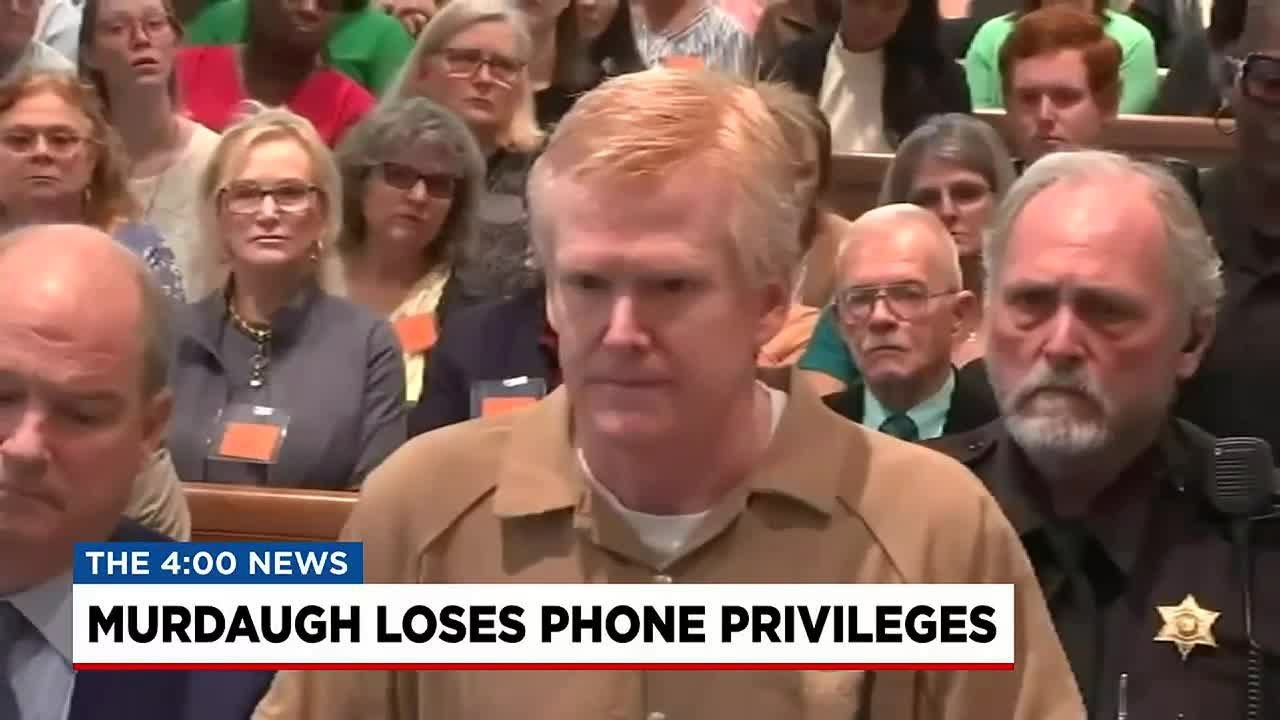 Murdaugh loses phone privileges while in prison - YouTube