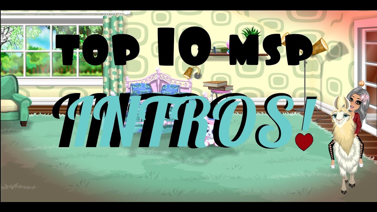 TOP 10 MSP INTROS! - YouTube