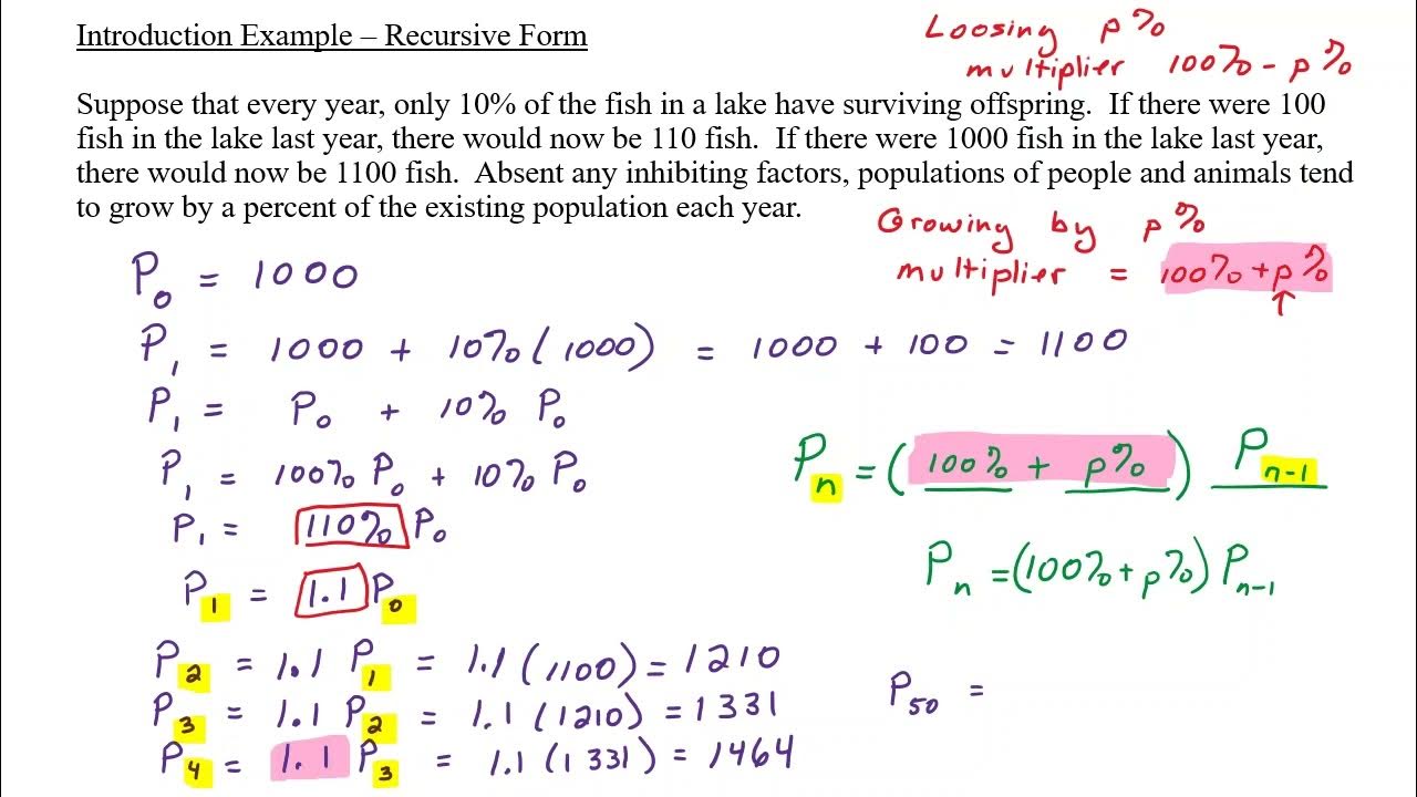 Introduction to Exponential Growth - Explicit Formula - YouTube
