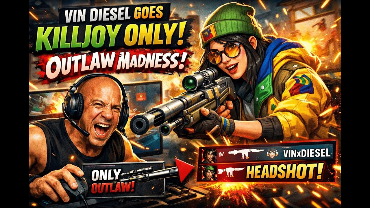 VIN DIESEL IS A KILLJOY MAIN?! 😱 140+ DAMAGE?! TURRET IS BROKEN ...