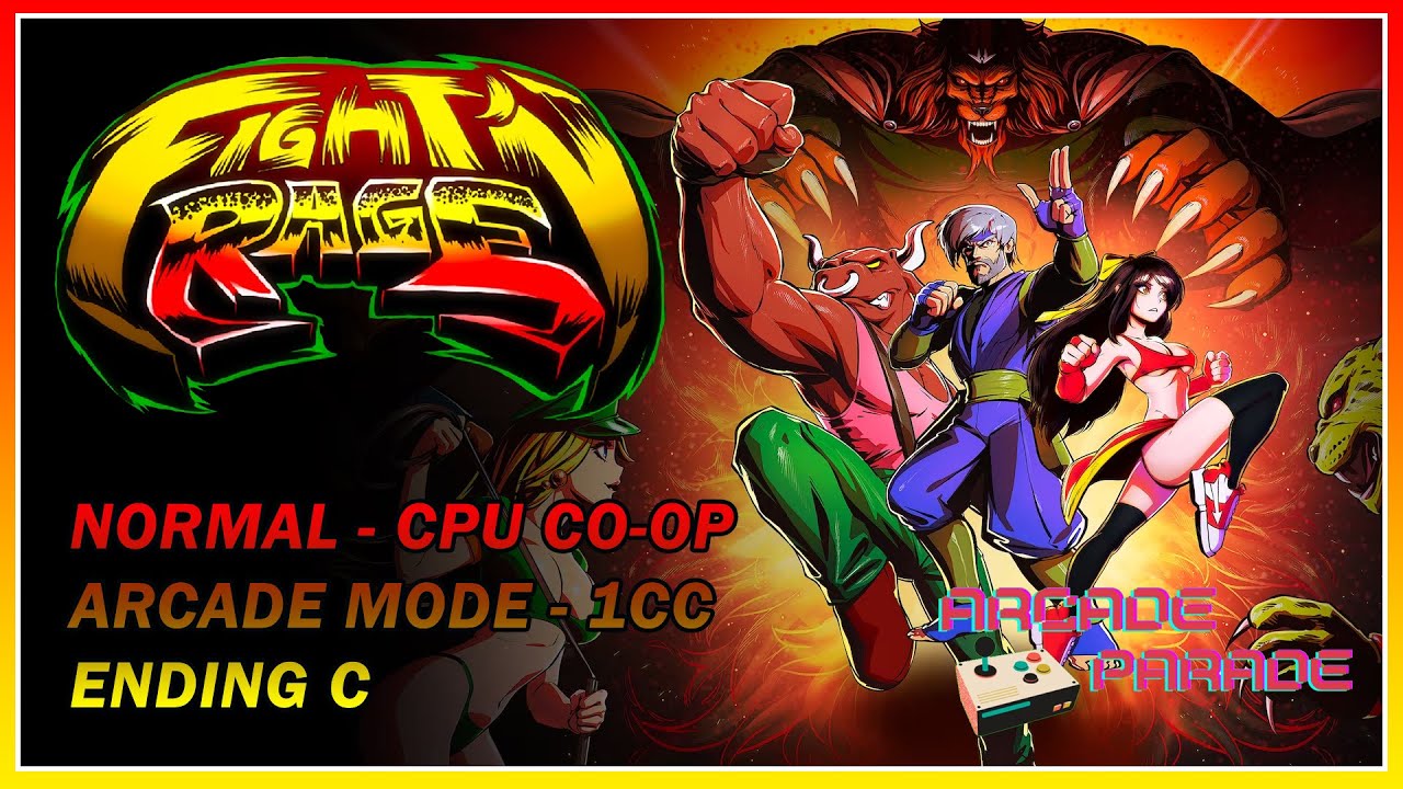 Arcade Parade - Fight'N Rage [Normal] [CPU Co-op - Ricardo/Gal] [Arcade ...