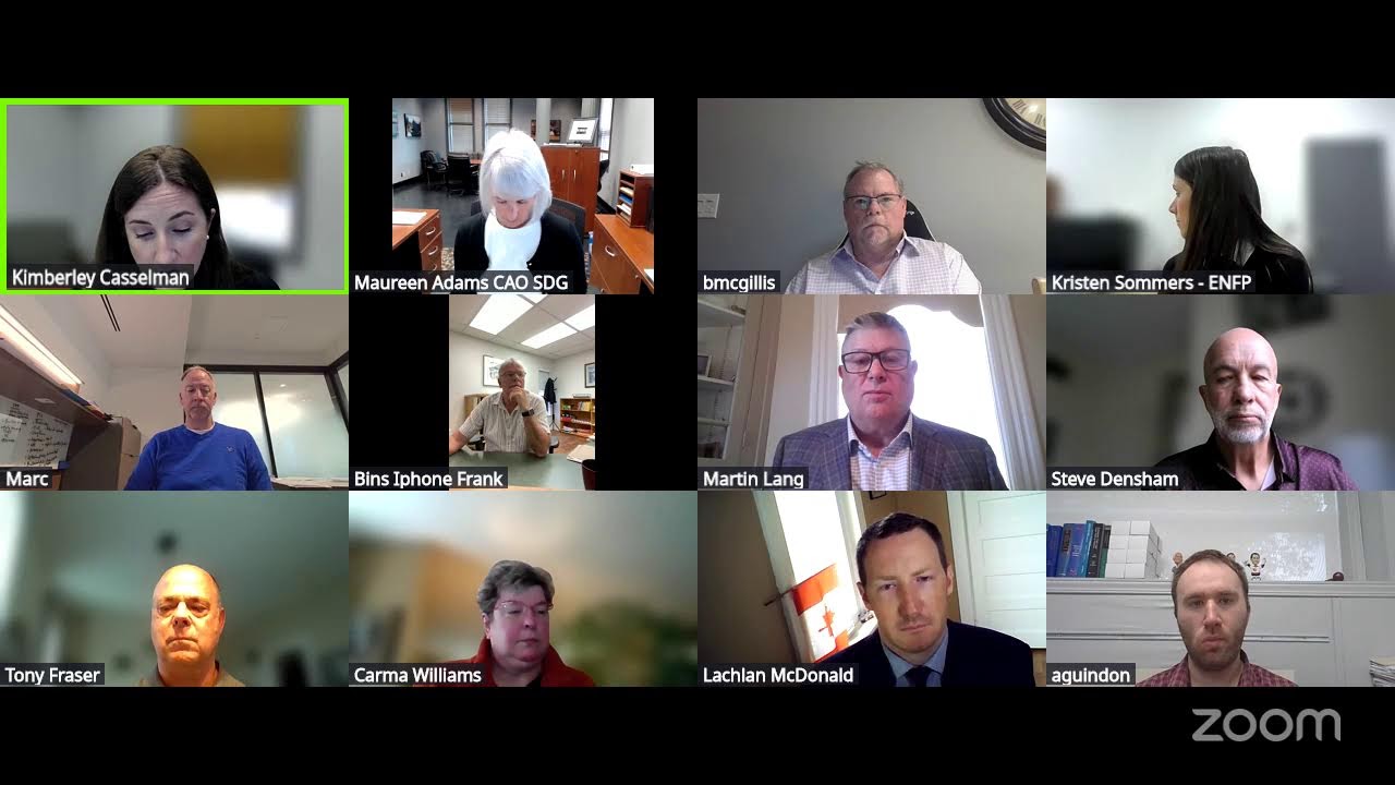 SDG Counties Council Meeting - YouTube