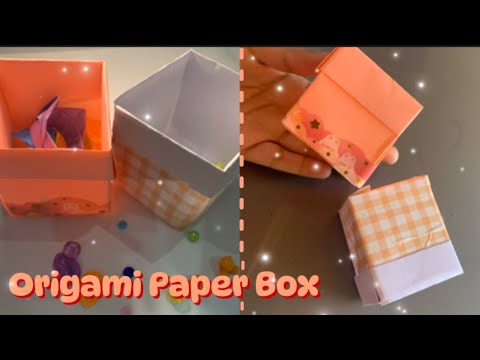 DIY : How to Make A Box Out of Paper | Simple and Easy | Tutorial - YouTube
