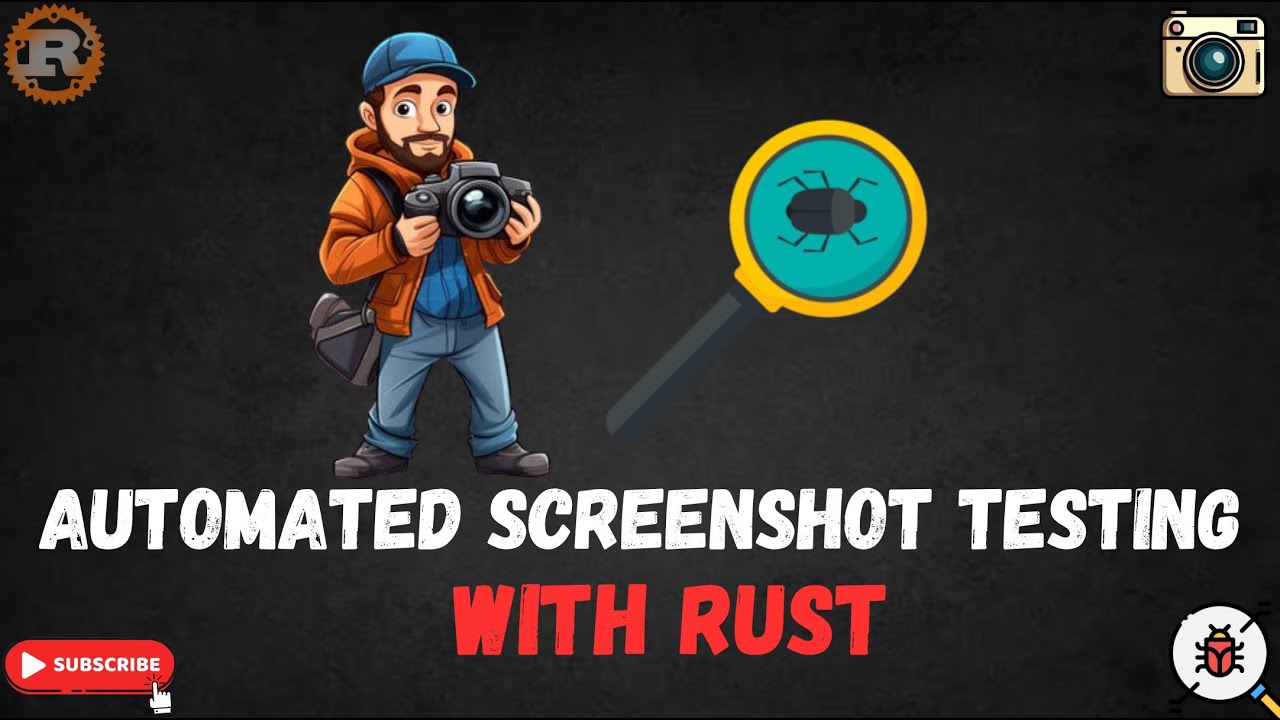 Automated Screenshot Testing In RUST | Screenshot Webpage in RUST - YouTube
