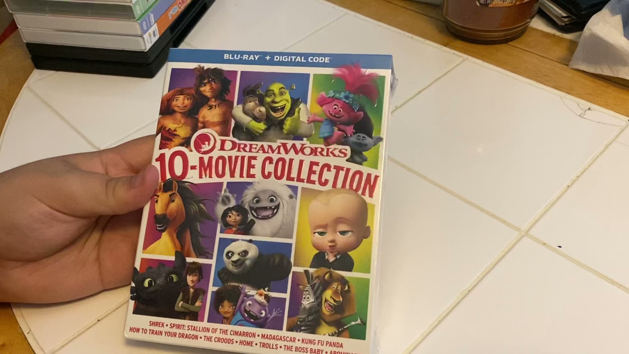 DreamWorks 10-Movie Collection Blu-ray Unboxing - YouTube