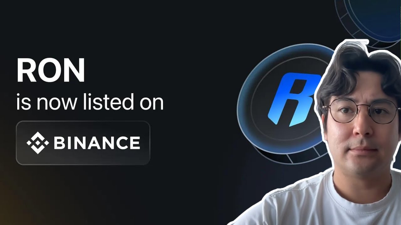$RON / $RONIN is live on Binance! - YouTube