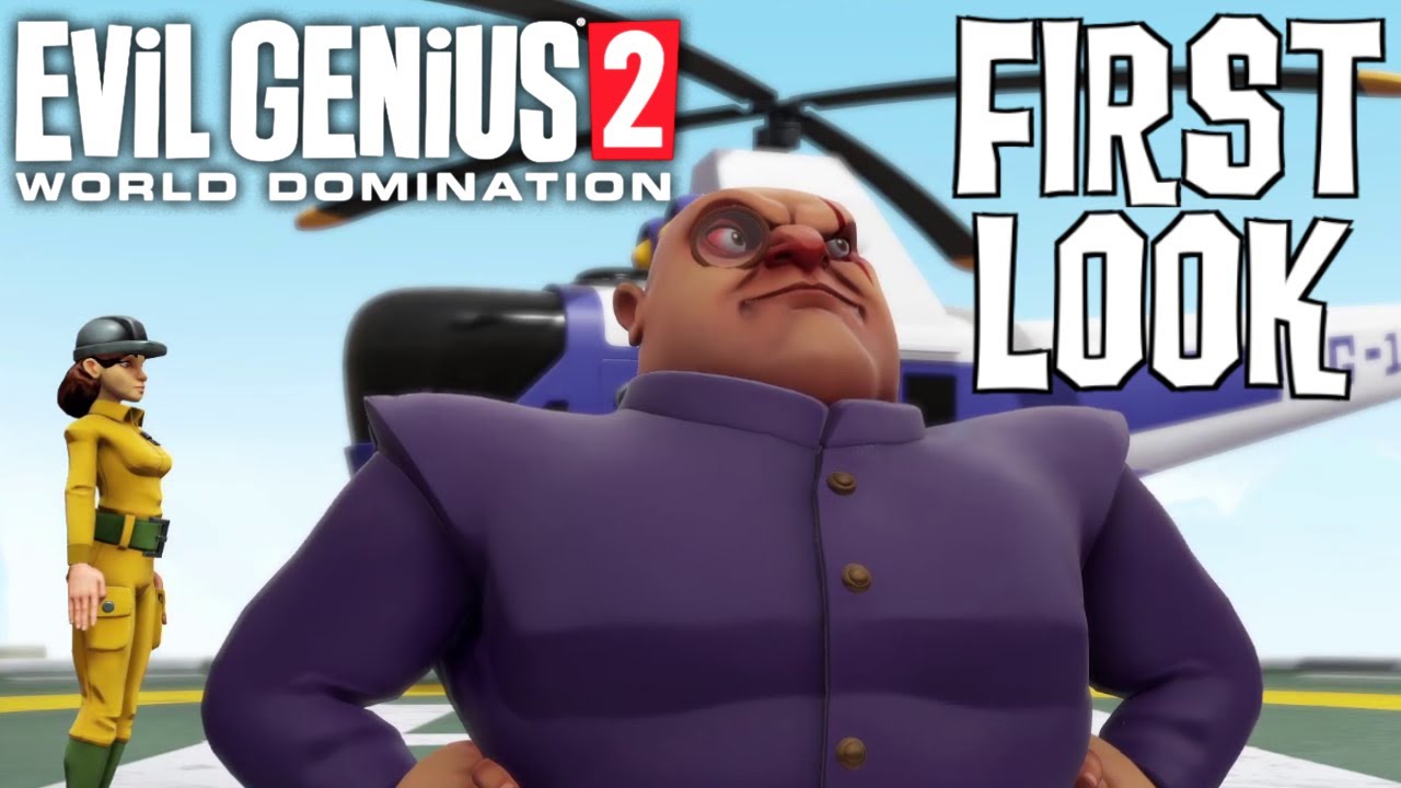 Bald genius begins EVIL reign! - First look at Evil Genius 2 ...