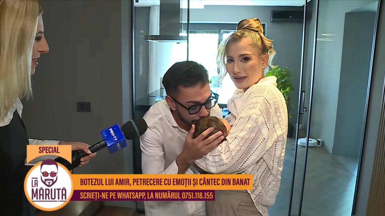 Petrecere la botezul lui Amir, fiul lui Armin Nicoară și al Claudiei ...