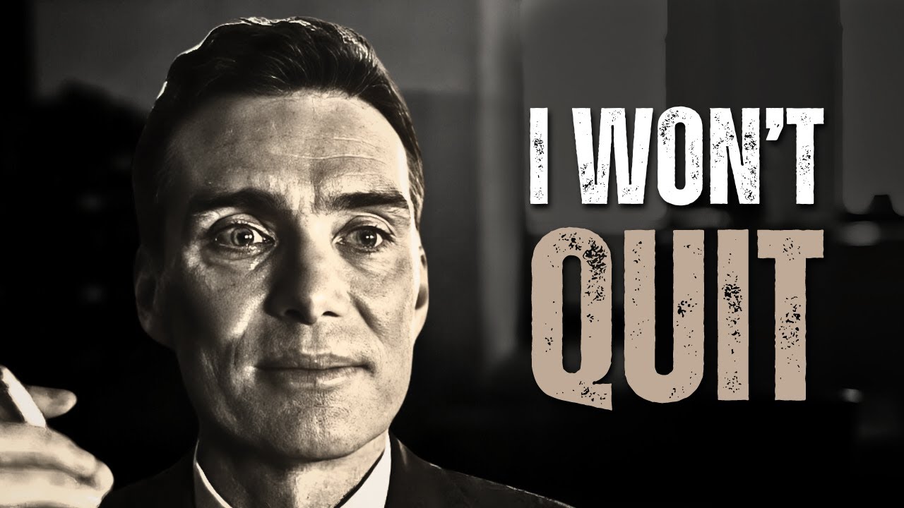 I WON'T QUIT - Motivational Speech - YouTube