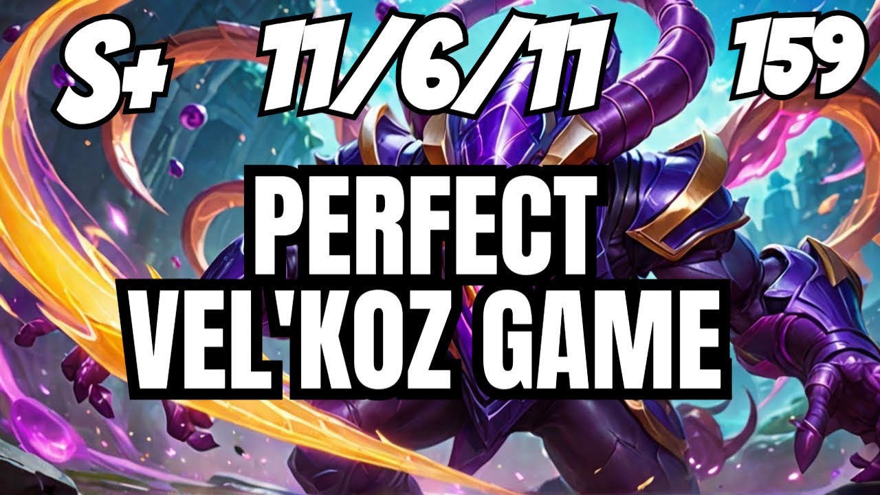 Vel'koz support gameplay Ranked S14 11/6/11 S+ Vel'KOZ LOL 159 Game ...