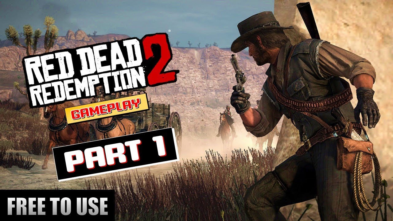 Red Dead Redemption 2 Gameplay - Free To Use - YouTube