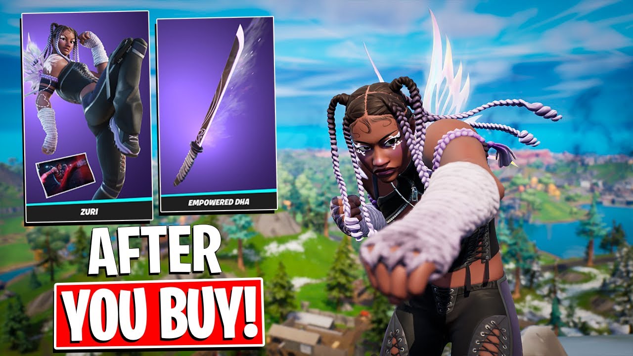 *NEW* ZURI Skin and EMPOWERED DHA Tool! Gameplay + Combos! After You ...