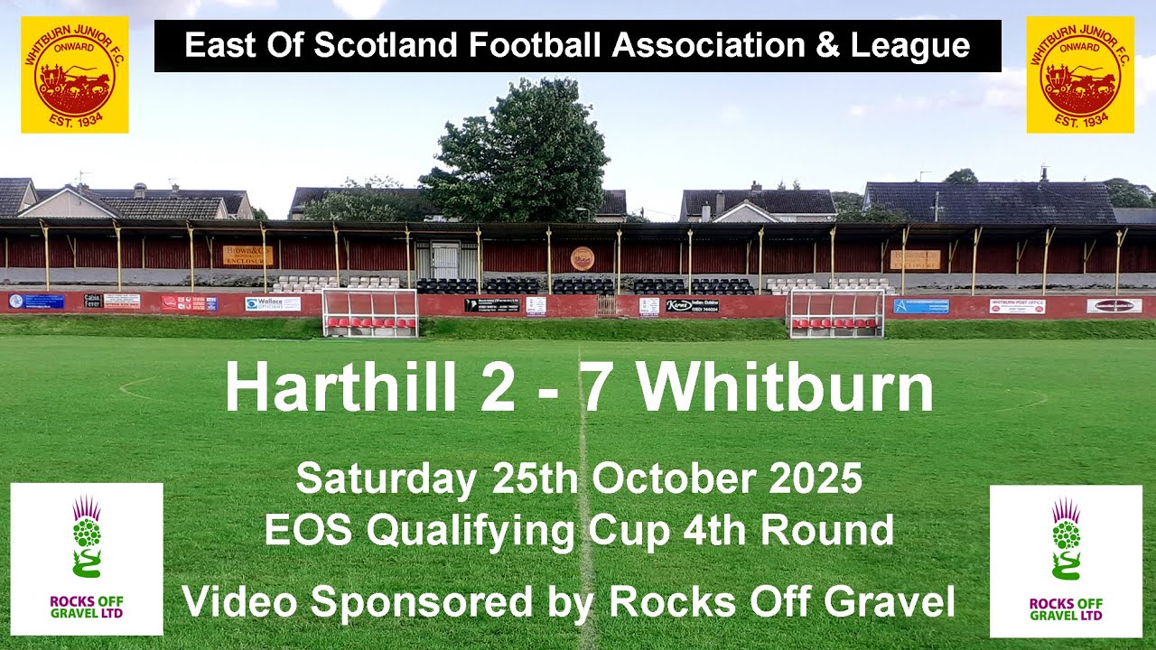 Harthill v Whitburn 25-10-2025 - YouTube
