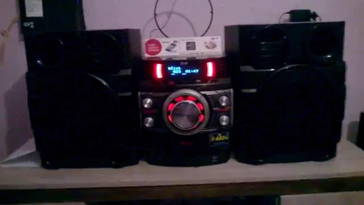 mini system lg cm 8340 - YouTube