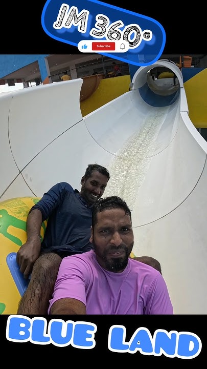 BLUE LAND | WATER THEAM PARK | ANDRA | ONE DAY BIKE TRIP | JM 360° - YouTube