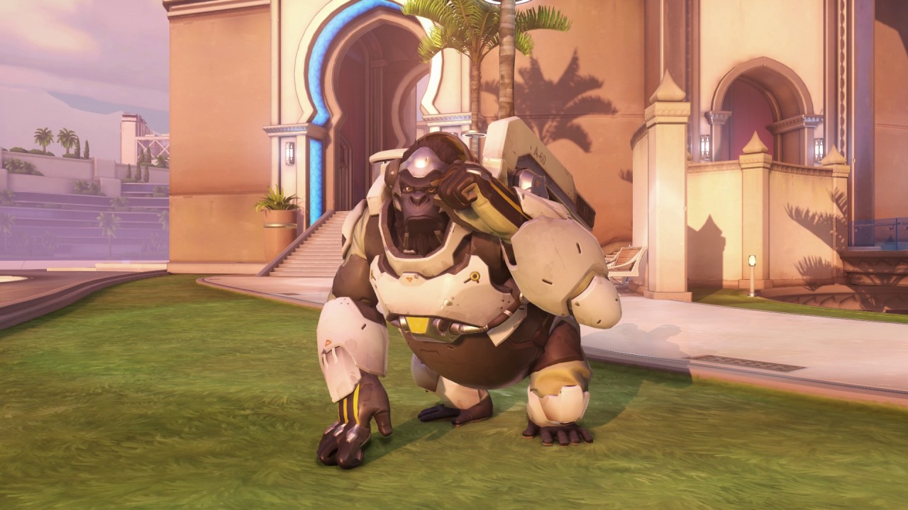 RAW VIDEO | OVERWATCH | WINSTON | CLASSIC | HEROIC | EMOTE | OASIS ...