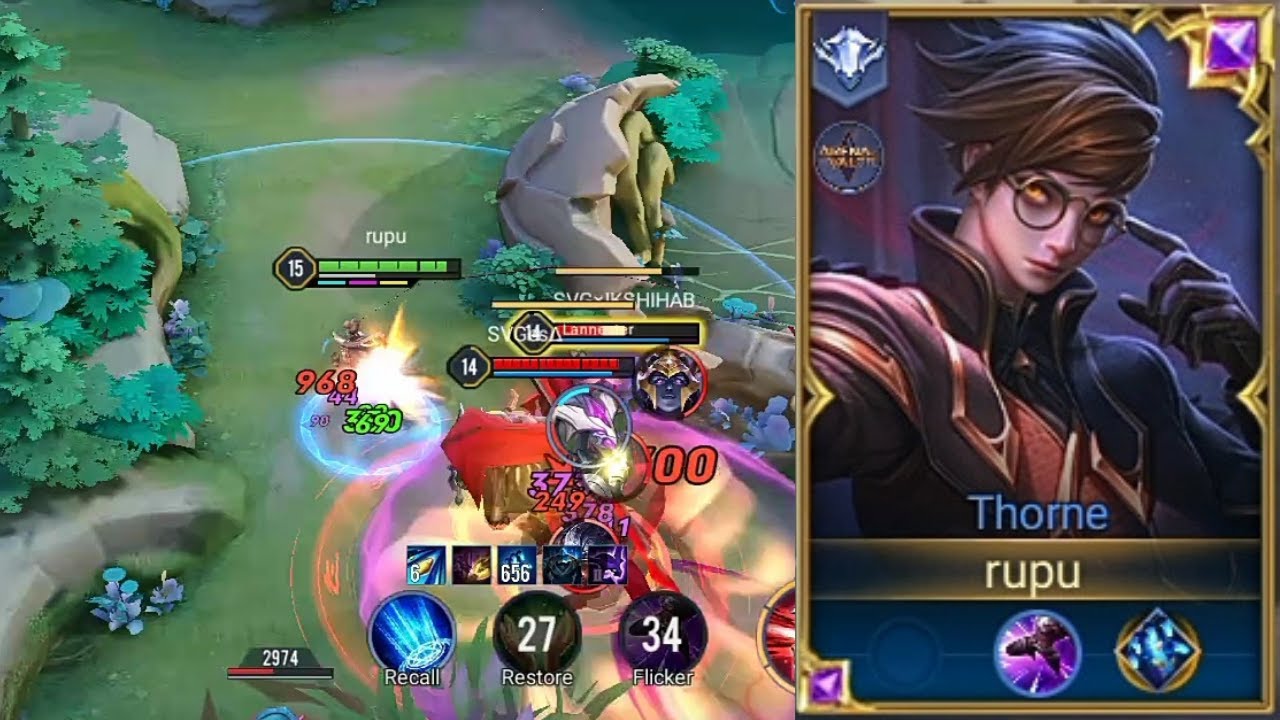 AoV : THORNE PRO GAMEPAY | MEGA KILL | - ARENA OF VALOR - YouTube