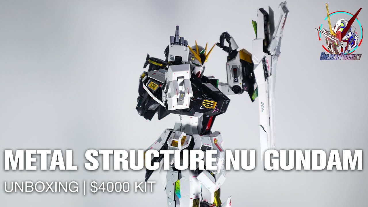 METAL STRUCTURE RX-93 NU GUNDAM UNBOXING | $4000SGD GODFATHER - YouTube