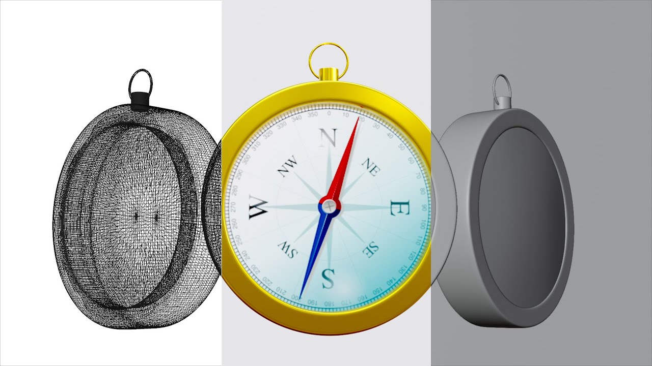 How to wireframe and solid render Blender Tutorial - YouTube