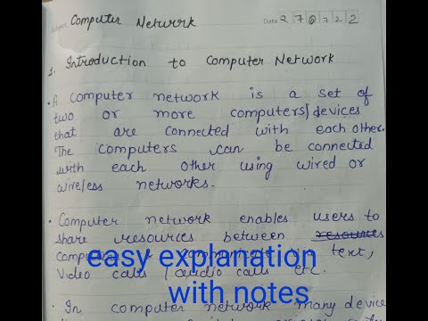 Computer network Introduction | easy explanation - YouTube