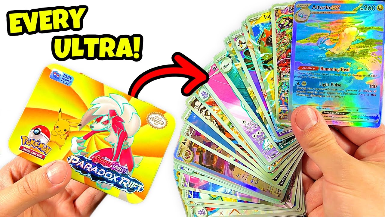 This Bootleg Pokemon Cards Tin Had EVERY ULTRA RARE From Scarlet ...