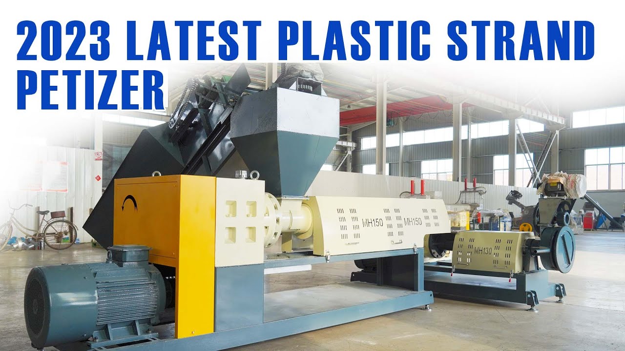 2023 newest plastic strand pelletizer machine for plastic bag/film ...