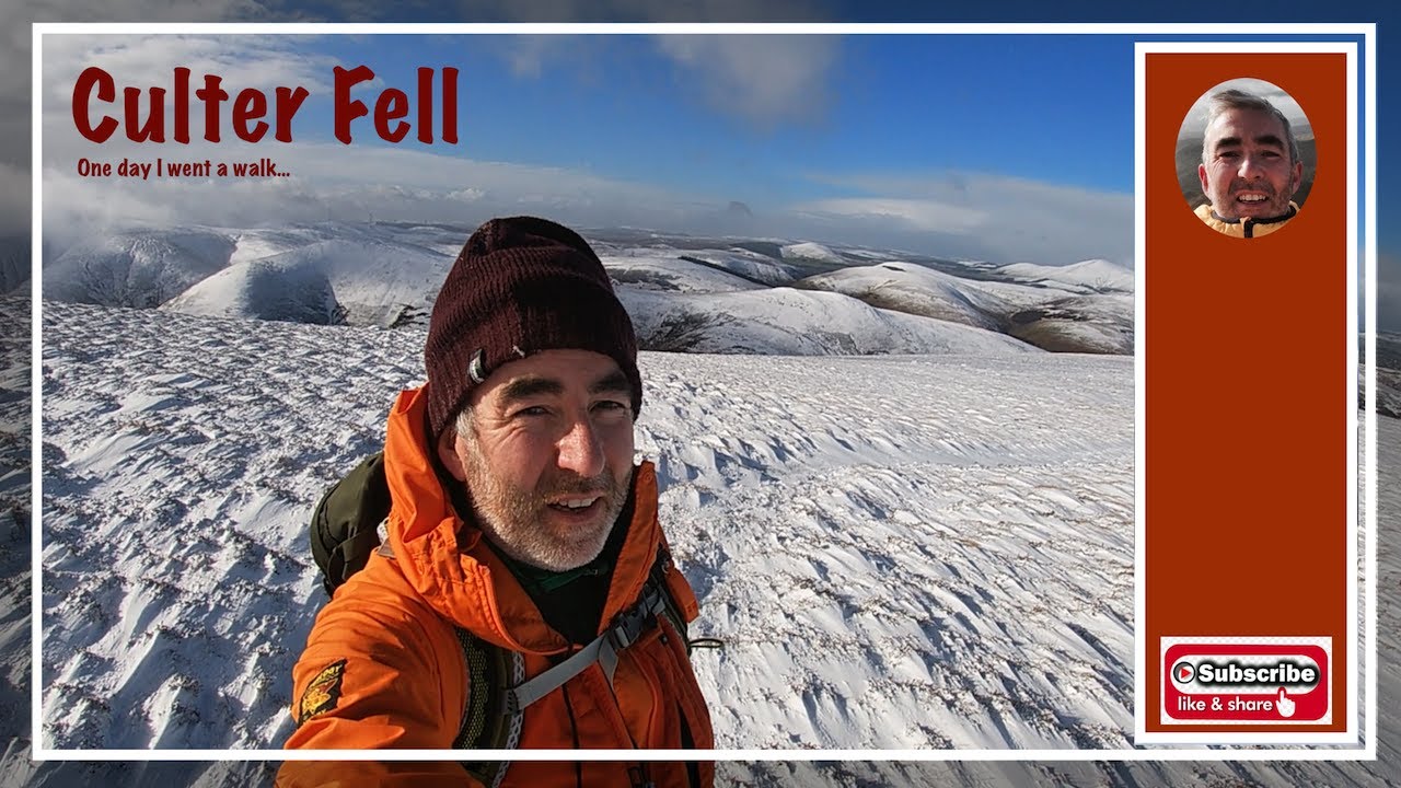 Winter walking Culter Fell / Scottish Borders / Grahams / Paramo Alta ...