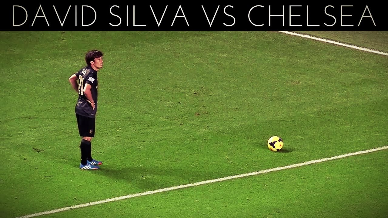 David Silva vs Chelsea (A) 2013-2014 EPL HD - YouTube