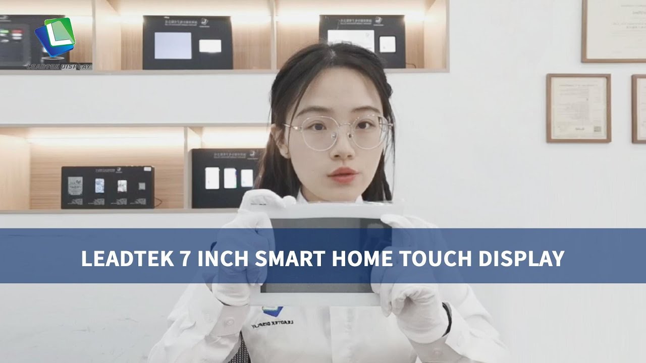 Leadtek 7 inch Smart Home Touch Display - YouTube