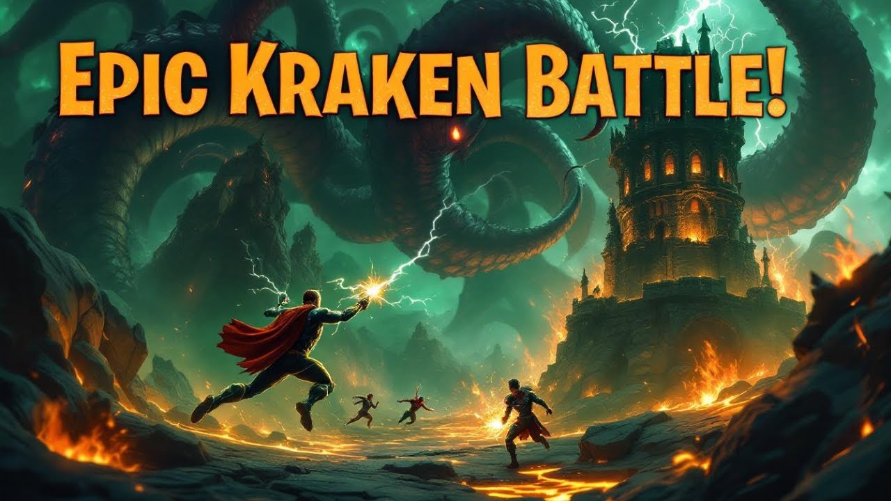 Fortnite Super Showdown: Epic Kraken Battle at Demon’s Domain! 🐙 - YouTube