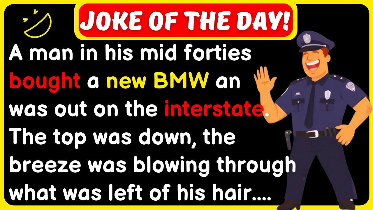 🤣 𝐁𝐄𝐒𝐓 𝐉𝐎𝐊𝐄 𝐎𝐅 𝐓𝐇𝐄 𝐃𝐀𝐘 - A man in his mid forties bought a new BMW and ...