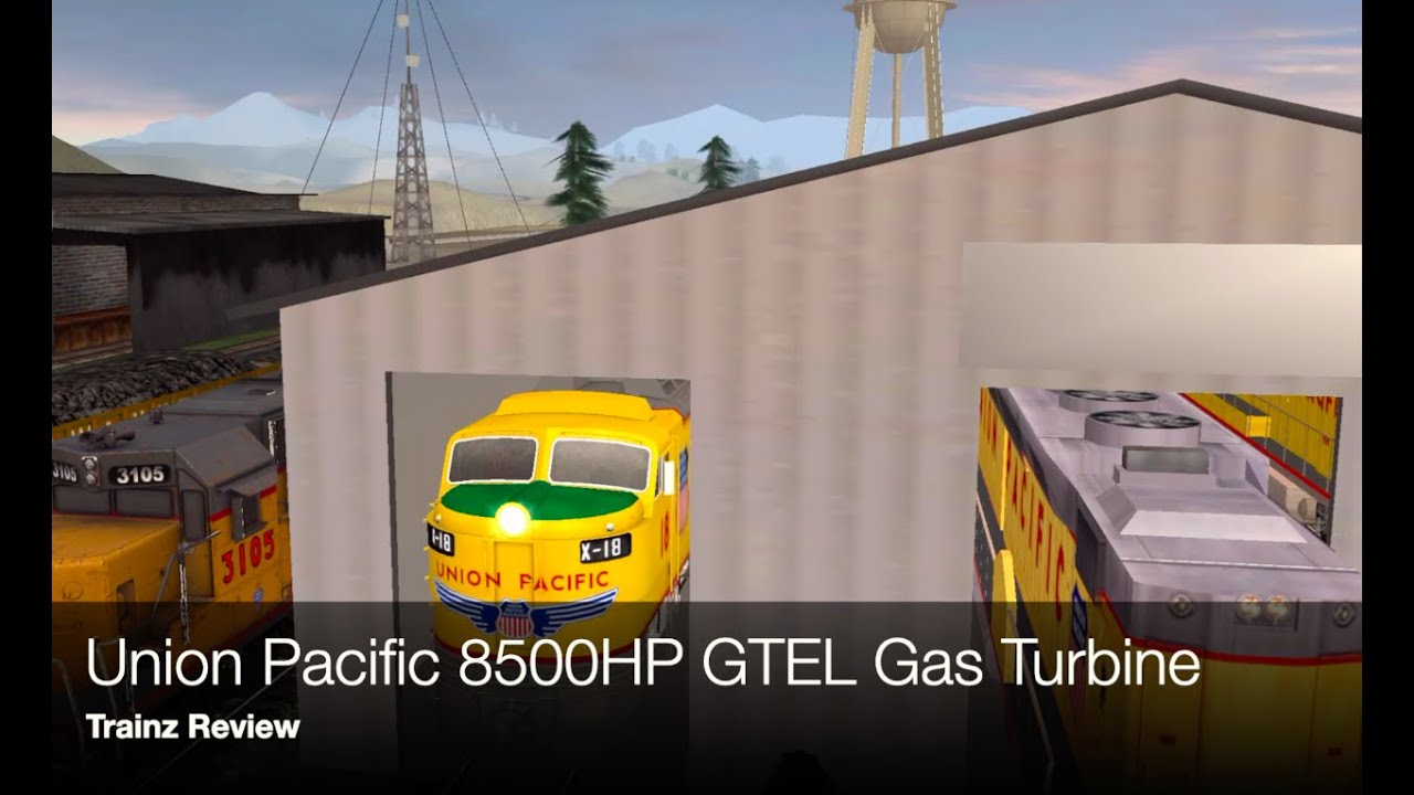 Trainz 2 Review for the UP GTEL - YouTube