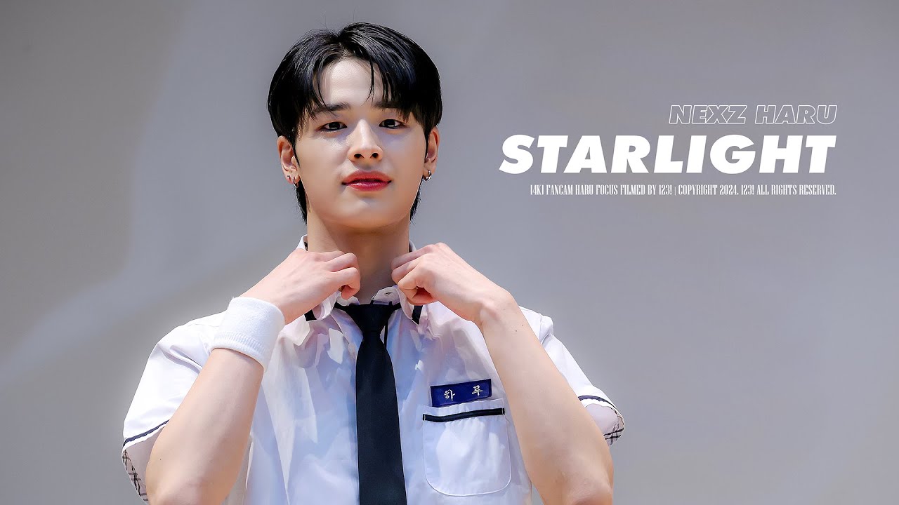 240609 FANSIGN NEXZ HARU 넥스지 하루 NEXZ - Starlight 직캠 - YouTube