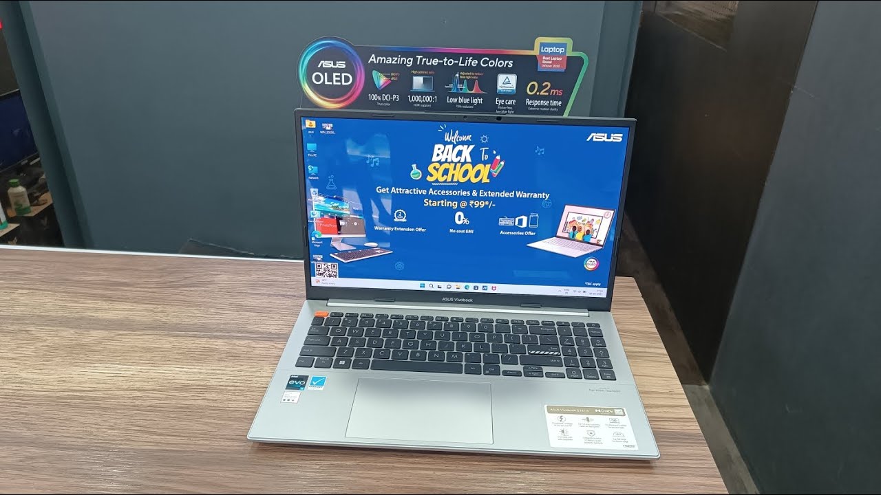 😍Asus Vivobook s15 OLED⚡2023 13th Generation Core i5 Ram 16GB DDR5 - YouTube