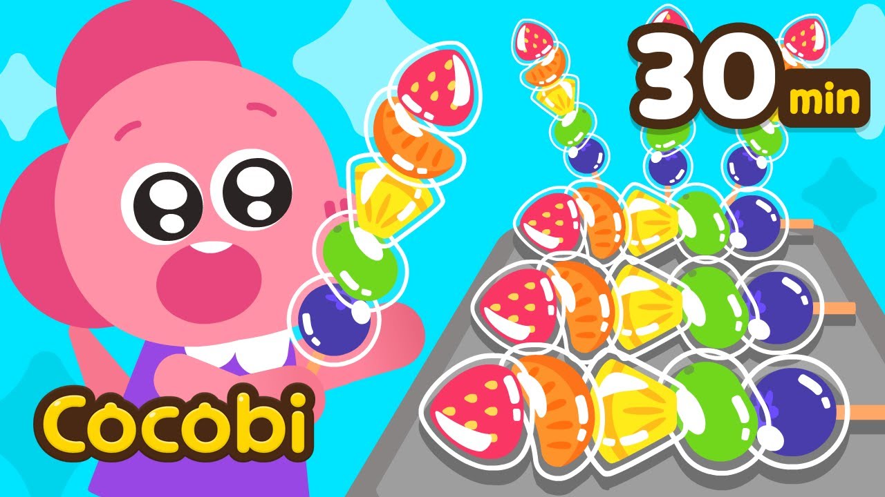 What's Your Favorite Tanghulu?😍🍓Sweet Fruits and Snacks Songs for Kids ...