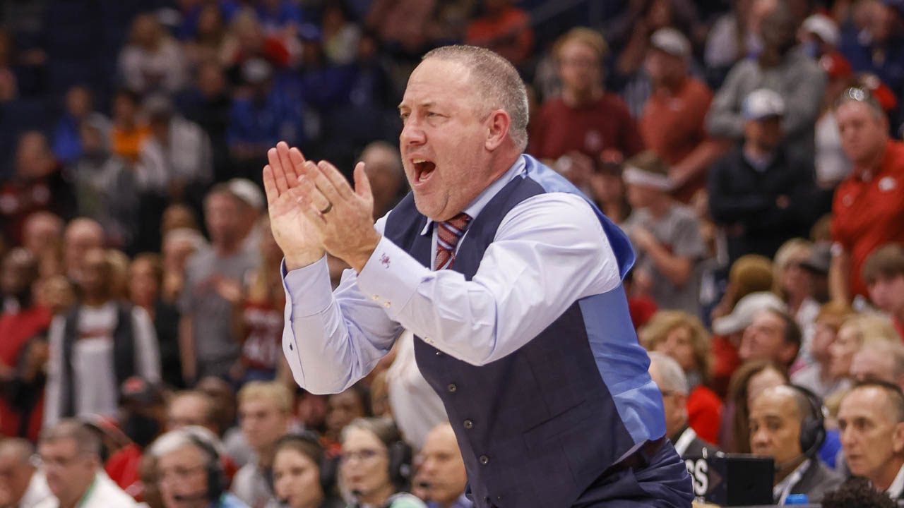 Texas A&M's Buzz Williams, players after beating Arkansas to reach ...