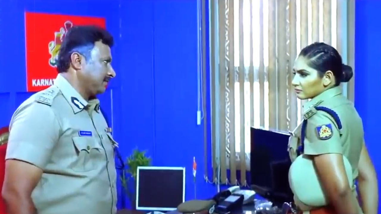 Ravindra DSP Give Order to Ragini IPS Officer ರವೀಂದ್ರ ಡಿಎಸ್ಪಿ ರಾಗಿಣಿ ...