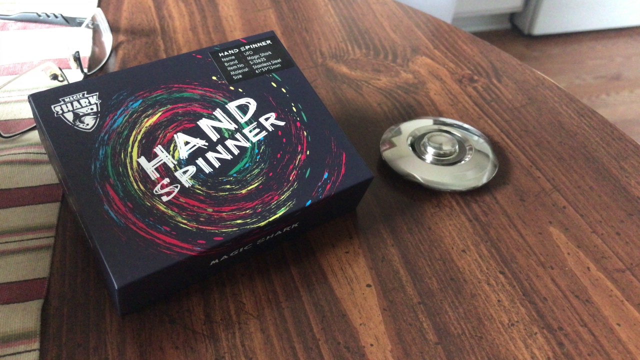 Magic Shark fidget spinner! WOW! Spins longer than any other spinner ...