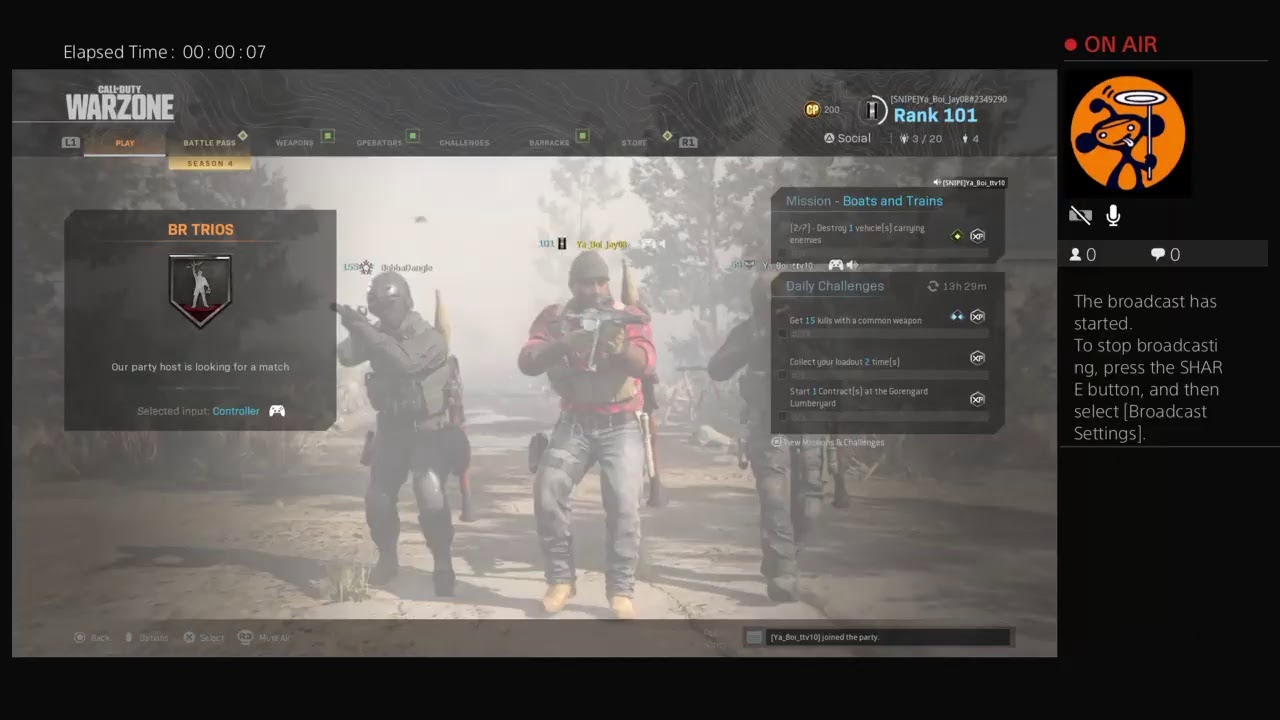 Ya_Boi_Jay08's Live PS4 Broadcast - YouTube