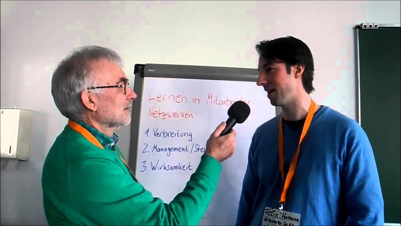 Interview Felix Hartmann zu Lernen in Mitarbeiter Netzwerken - YouTube