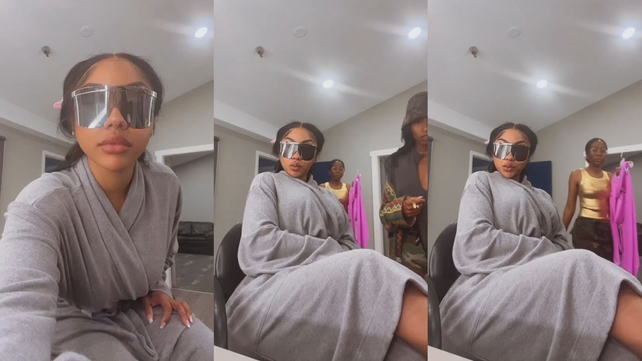 Ari’s Friends Walk In On Her While She Tryna Look Cute - YouTube