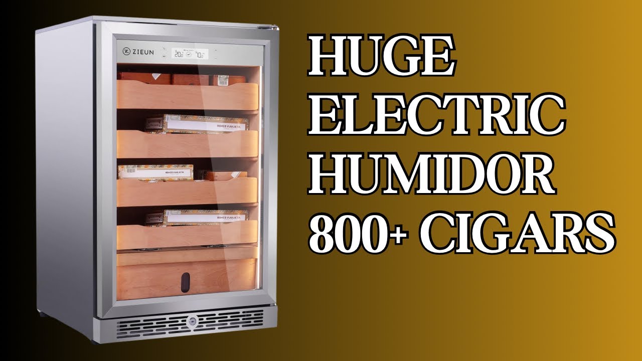 The Ultimate Electric Humidor Review (ZIEUN Temperature & Humidity ...
