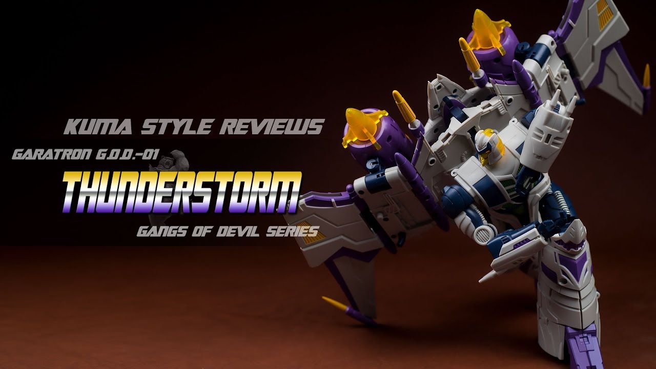 Toy Review: Garatron G.O.D.-01 Thunderstorm - YouTube