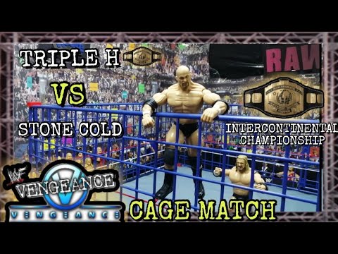 Stone cold vs triple h action figure animation, stone cold vs triple h ...