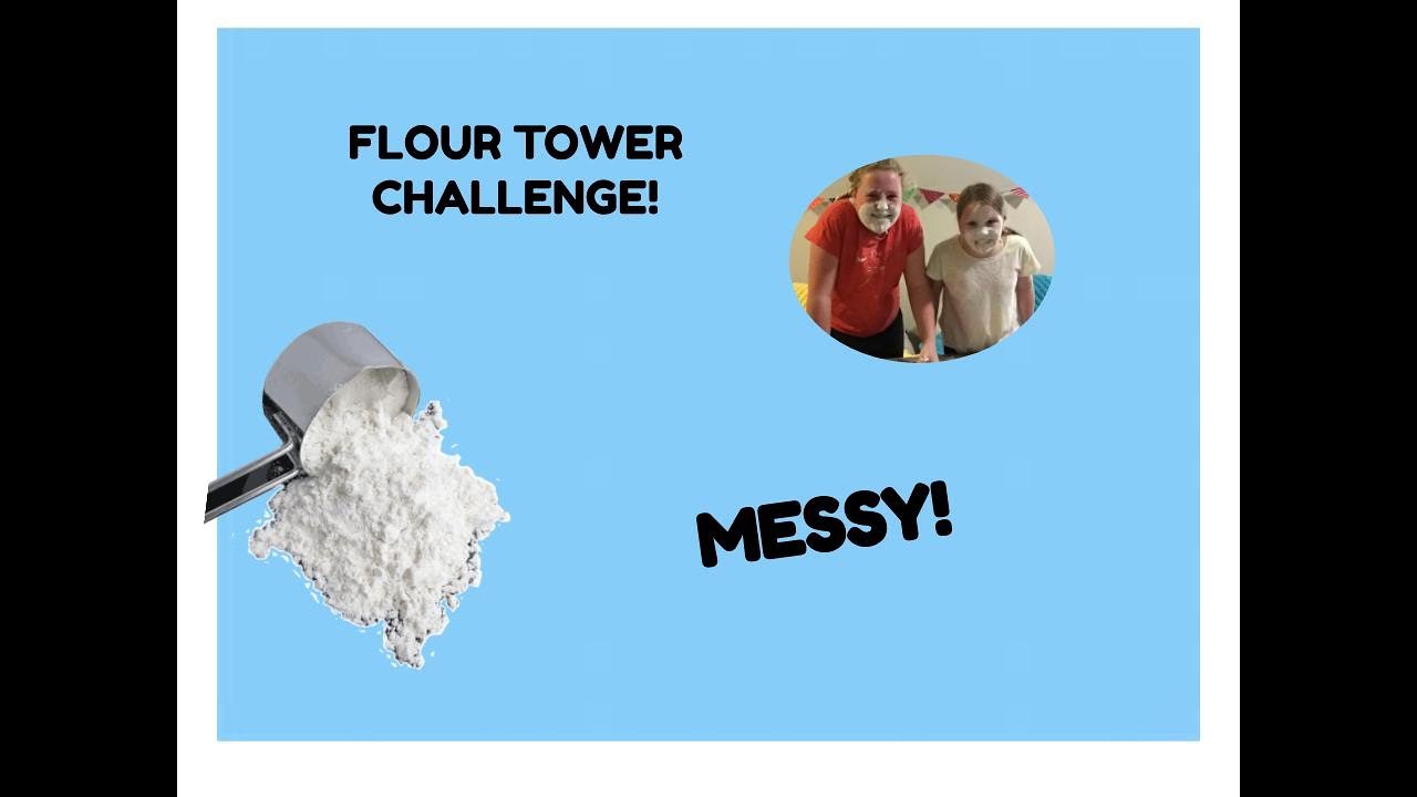 Flour Tower Challenge - YouTube
