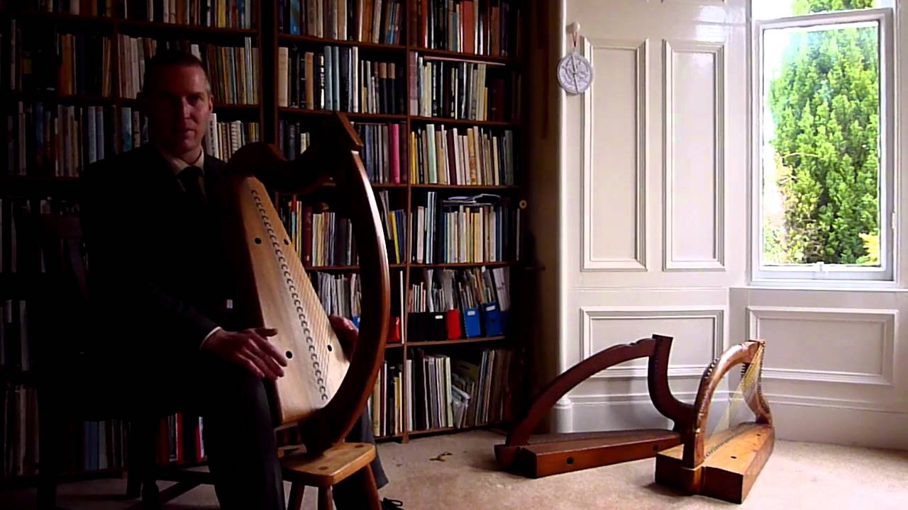 HHSI Student Trinity harp: before restringing - YouTube