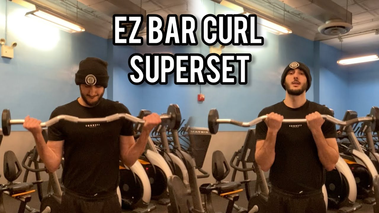 Ez-Curl Bar Superset | Getting Bigger Arms | Blink Fitness - YouTube