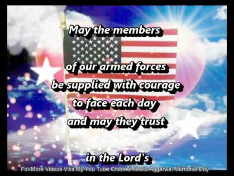 A special prayer on Memorial Day,Memorial Day Prayer - YouTube