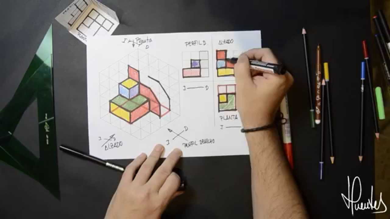 PERSPECTIVA ISOMÉTRICA A PARTIR DE LAS VISTA - YouTube